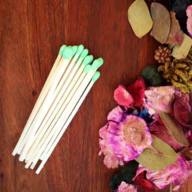 Cerillas de colores Pack 25u. – Ruta de la cera